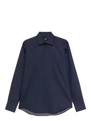 BOSS Micro-patterned Shirt