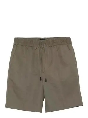 Brioni Slub-texture Short - Green