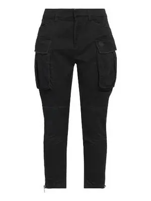 DONDUP Tapered Leg Cargo Pants - Black