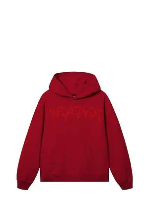 REVENGE Xxxtentacion Lightning Heartbreak Hoodie - Red