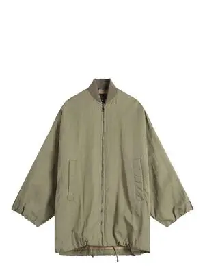 WEEKEND BY MAX MARA Albero Longline Bomber Jacket - Sage Green