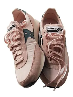 Saucony Trainer 80 Sneakers - Pink/green