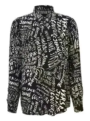 Versace Printed Shirt - Black
