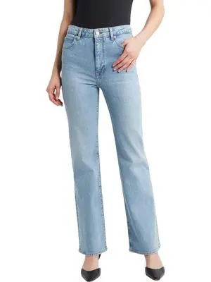FRAME The Arrow High-waist Bootcut Jeans - Birdie