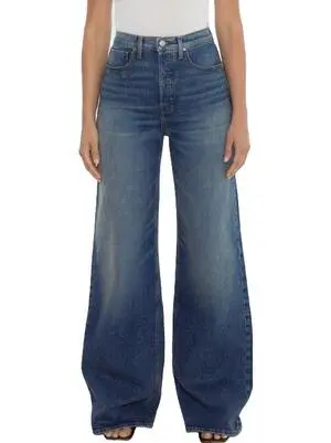 RUDES DENIM The Phoenix Wide-leg Jean - Seaside Blue