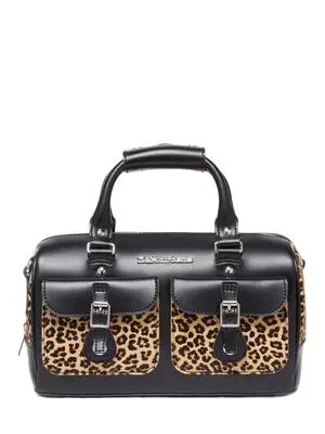 Dr. Martens Print Hair-on Top Handle Bag - Leopard