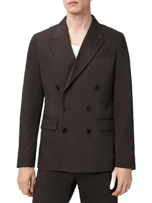 ALLSAINTS Newton Relaxed-fit Blazer - Baked Brown