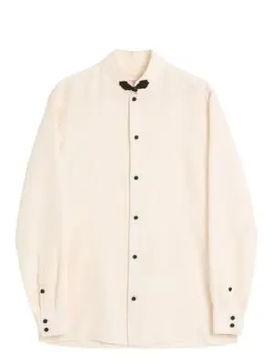 Valentino Garavani Shantung Shirt With - Cream