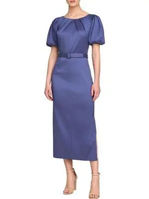 KAY UNGER Chiara" Sheath Dress - Indigo
