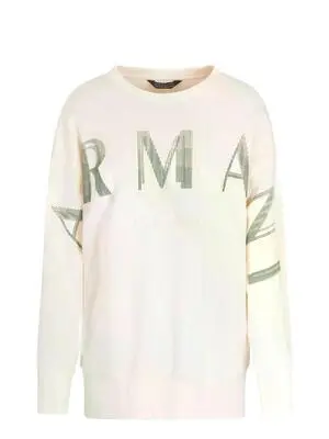 Armani Exchange Logo-print Sweatshirt - Neutrals