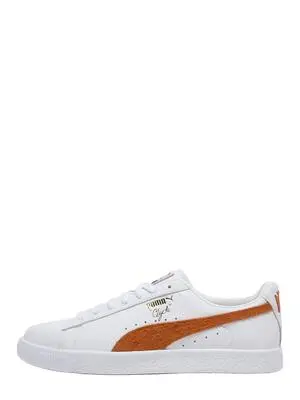 PUMA Clyde Base Sneakers White-maple Syrup- Team Gold