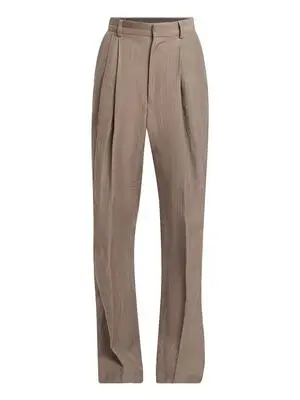 Dries Van Noten Dries Van Noten Panrom Pleated Pants Tan