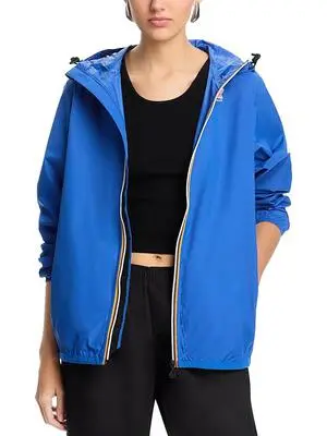 K-WAY Le Vrai 4.0 Claude Windbreaker - Blue Royal Marine