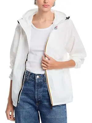K-WAY Le Vrai 4.0 Claude Windbreaker - White