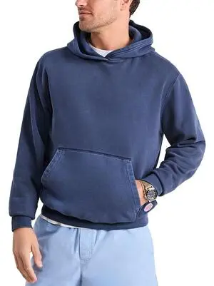 Vineyard Vines French Terry Pullover Hoodie Nautical Navy