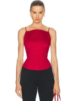 MARLIES GRACE Mer Top - Red