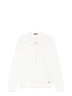 TOM FORD Half-zip Sweatshirt - White