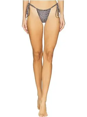GONZA Side Strap Bikini Bottom - Guepardo