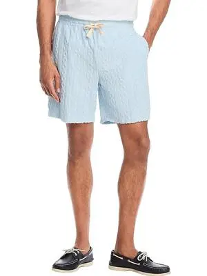 Rails Nova Textured 11.5" Drawstring Shorts - Coastal Blue