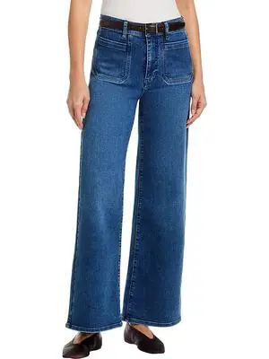 FRAME Le Slim Palazzo Modernist Pocket Jeans - Iberia