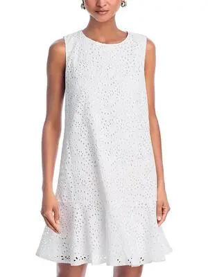 Kobi Halperin Kobi Halperin Leora Eyelet Dress Ivory