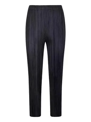Issey Miyake Plissé Trousers - Black
