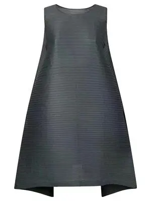 Issey Miyake Sleeveless Dress - Blue