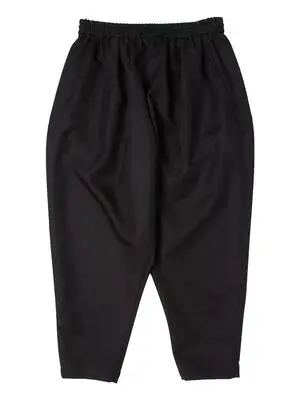YOSHIOKUBO Elasticated Tapered Trousers - Black