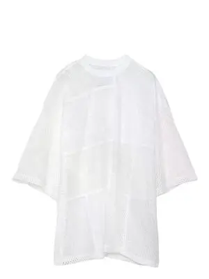 YOSHIOKUBO Various Lace T-shirt - White