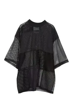 YOSHIOKUBO Various Lace T-shirt - Black