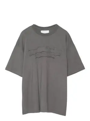 YOSHIOKUBO Collapse T-shirt - Grey