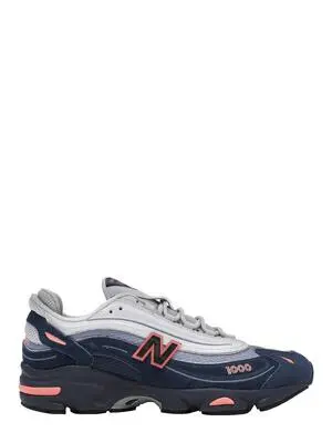 NEW BALANCE 1000 Sneakers Navy Blue/nautical Coral/grey