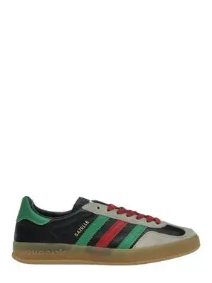 Adidas X Gucci Gazelle Sneakers - Black/green/red