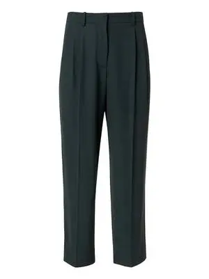THE ROW Silas Straight Pants - Green