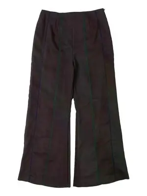 MULLER OF YOSHIOKUBO Stripe Detailing Trousers - Black