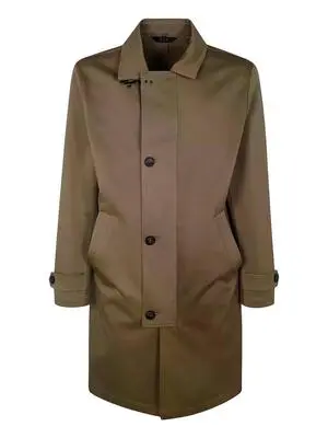 FAY Morning Raincoat - Brown