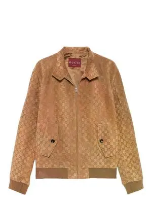Gucci Interlocking G Jacket - Brown