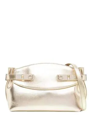 FERRAGAMO Hug Crossbody Bag - Gold