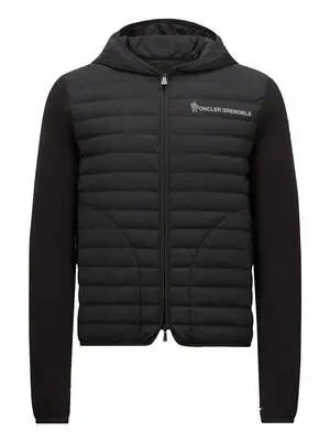 Moncler Padded Zip-up Hoodie - Black
