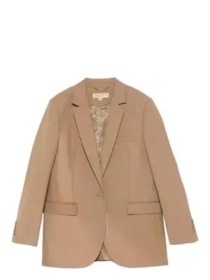 Michael Kors Single-breasted Blazer - Brown