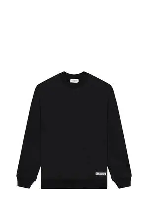 LANEUS Graphic-print Sweatshirt - Black