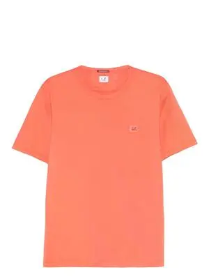 C.P. COMPANY Logo-patch T-shirt - Red