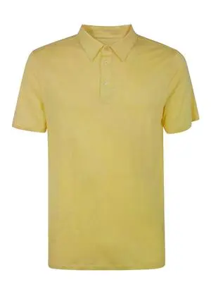 Majestic Filatures Cotton Polo Shirt - Yellow