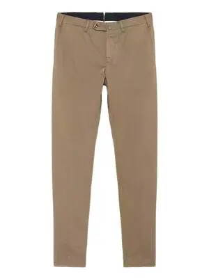 PT TORINO Tapered Chinos - Brown