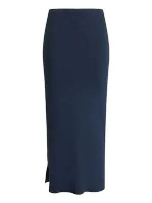 TOTEME Totême Jersey Midi Skirt Navy