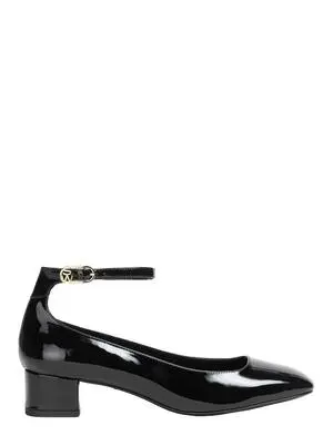 STUART WEITZMAN Jane Patent-leather Pumps - Black