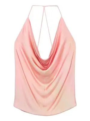 TOM FORD Cowl-neck Top - Pink