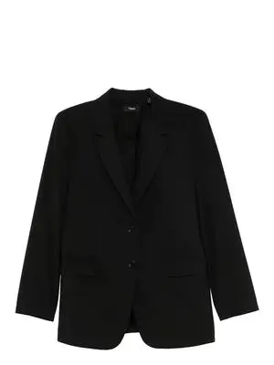 Theory Single-breasted Blazer - Black