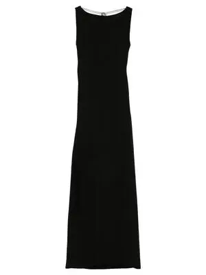 Max Mara Cady Maxi Dress - Black