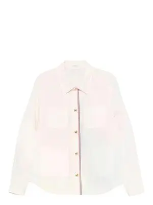 Thom Browne Chest Patch-Pockets Shirt 142 Muslin